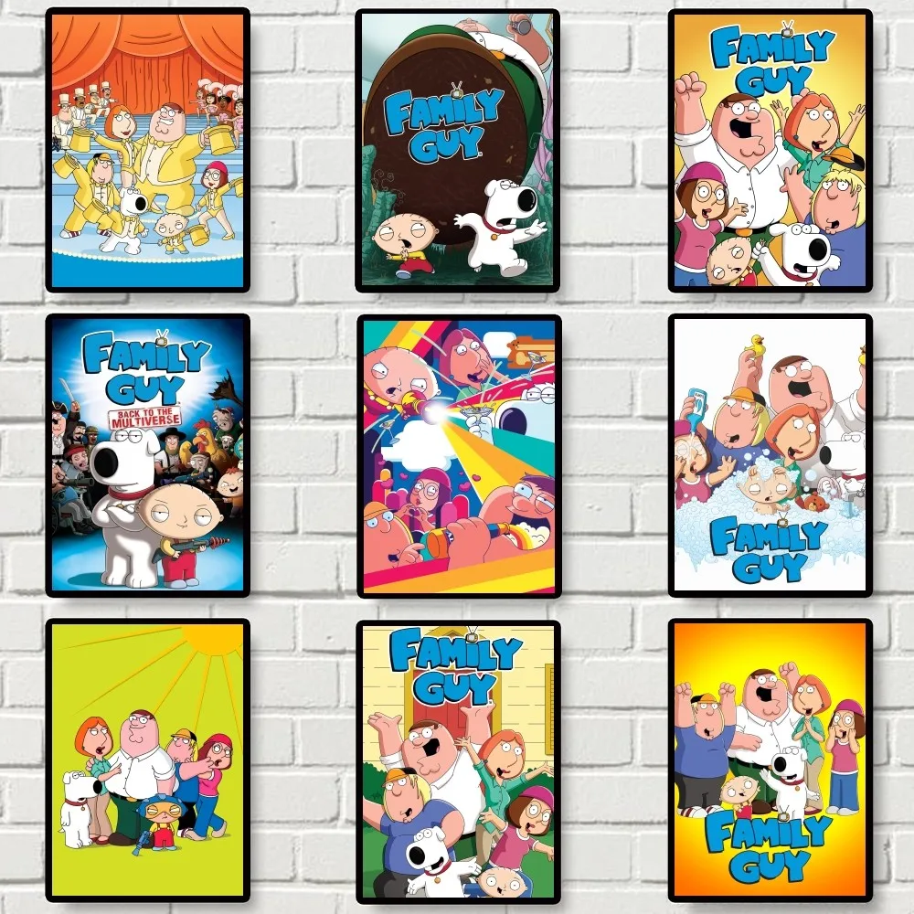 Guy-Funny-F-Familys-Poster-Gallery-Prints-Self-Adhesive-Home-Decor ...