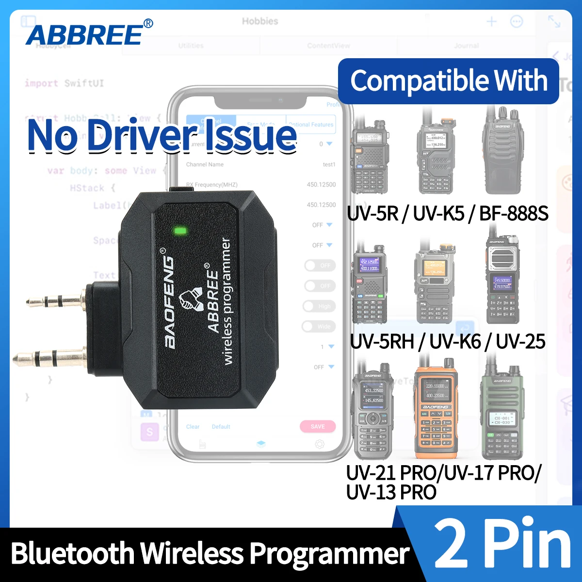 Baofeng-Bluetooth-Wireless-Programmer-for-Walkie-Talkie-Plug-Play-No-Driver-Issue-Phone-for-UV5R ...