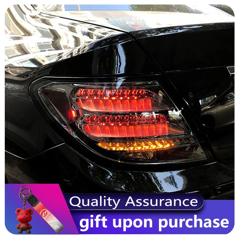 Car-Lamps-For-Benz-Class-C180-C200-W204-2007-2014-Rear-Lights-Highlight ...