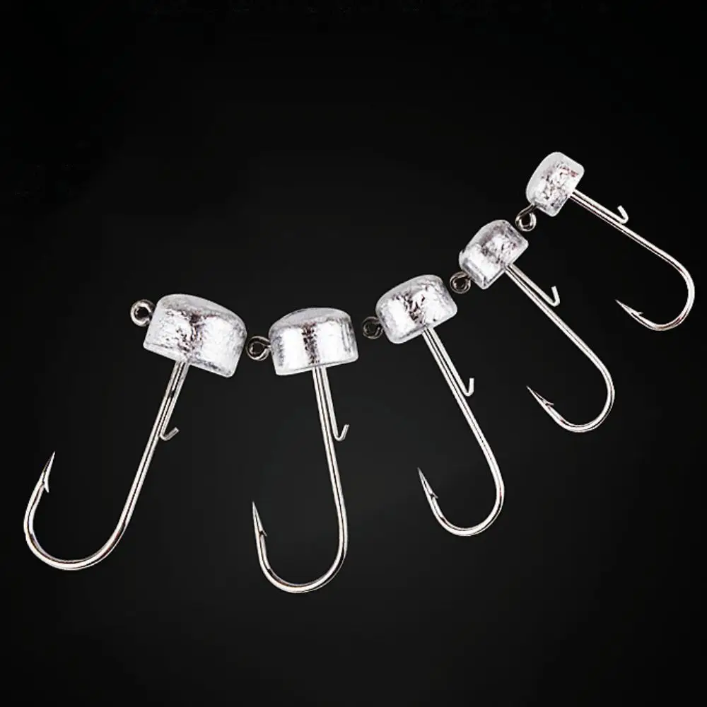 NED-Fishing-Hook-2-5g-3-5g-5g-6g-Jig-Head-10PCS-Stainless-Steel-Soft ...