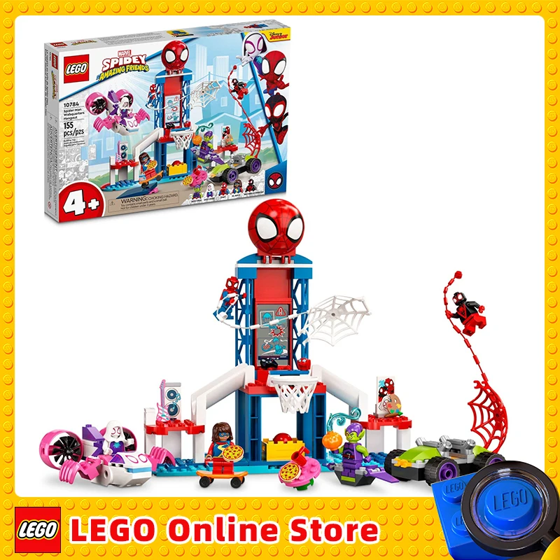 LEGO-y-Marvel-Spidey-y-sus-amigos-incre-bles-Webquarters-10784-Hangout ...