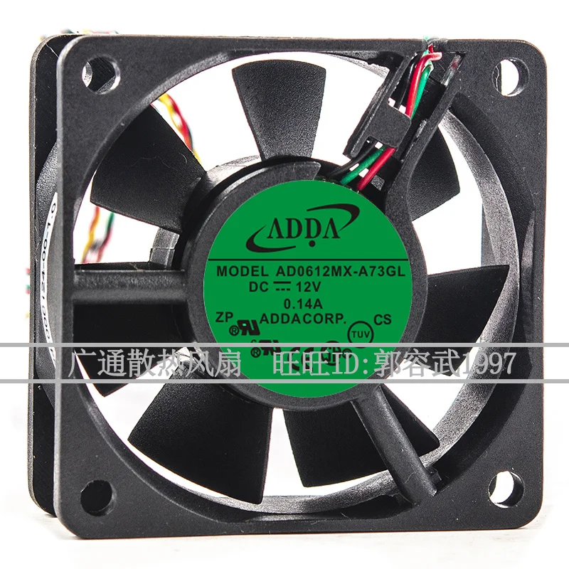 original AD0612MX-A73GL 6025 12V 0.14A 6CM 3-wire axial flow silent cooling fan - laptop ...