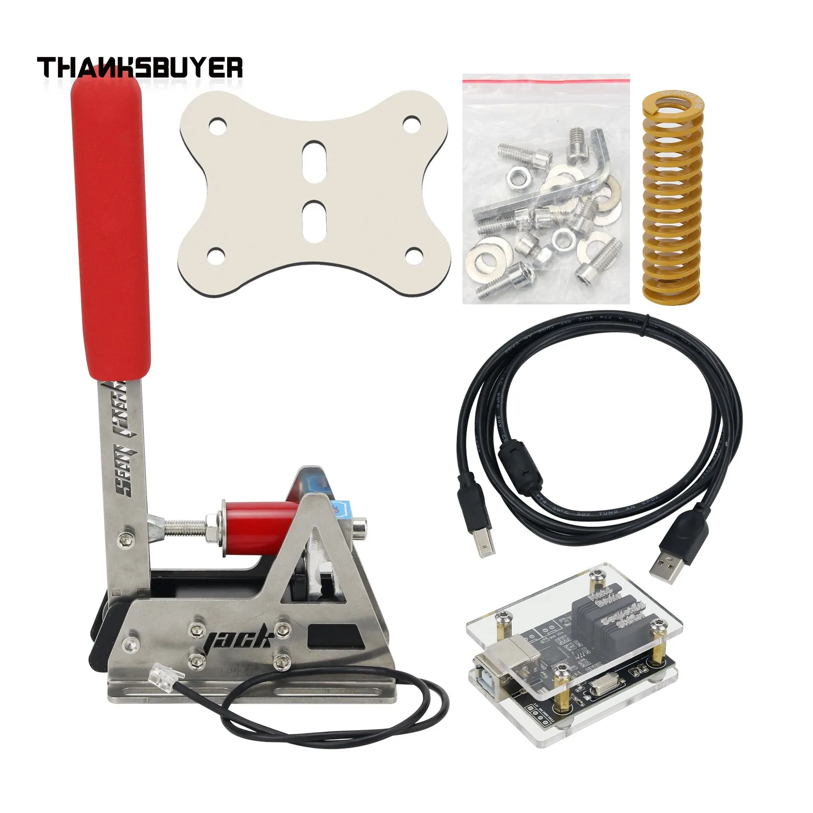 SIM-JACK-USB-Handbrake-Pressure-Sensing-Game-Handbrake-Racing-Simulator ...
