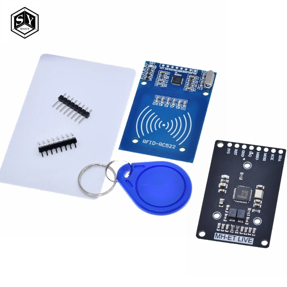 RFID module RC522 mini Kits S50 13.56 Mhz 6cm With Tags SPI Write ...