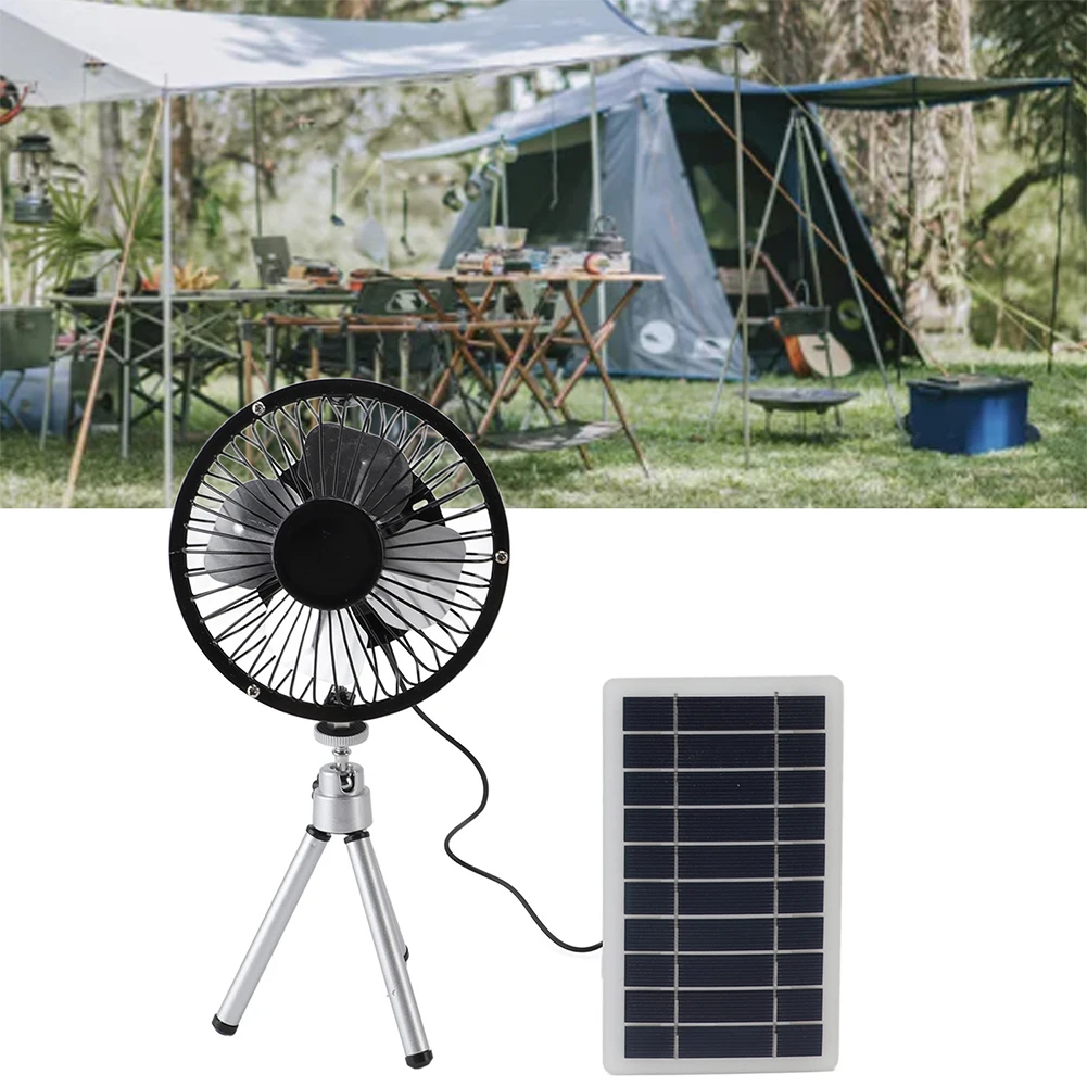 10W-Solar-Panel-Powered-Fan-4-Inch-Solar-USB-Dual-Powered-Fan-With ...