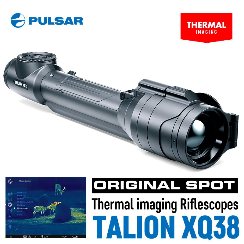 Pulsar Talion XQ38 Monocular Thermal Camera for Hunting Infrared ...