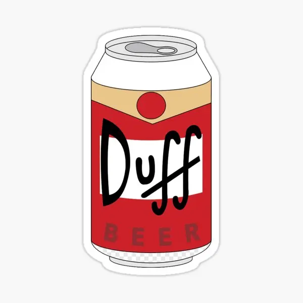 Duff-Beer-5PCS-Stickers-for-Cartoon-Room-Stickers-Background-Funny ...