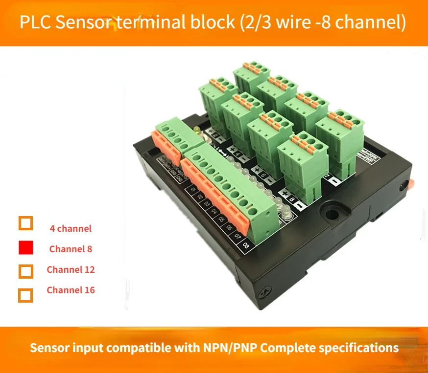 Interruptor-fotoel-trico-da-proximidade-do-sensor-do-PLC-bloco-terminal ...