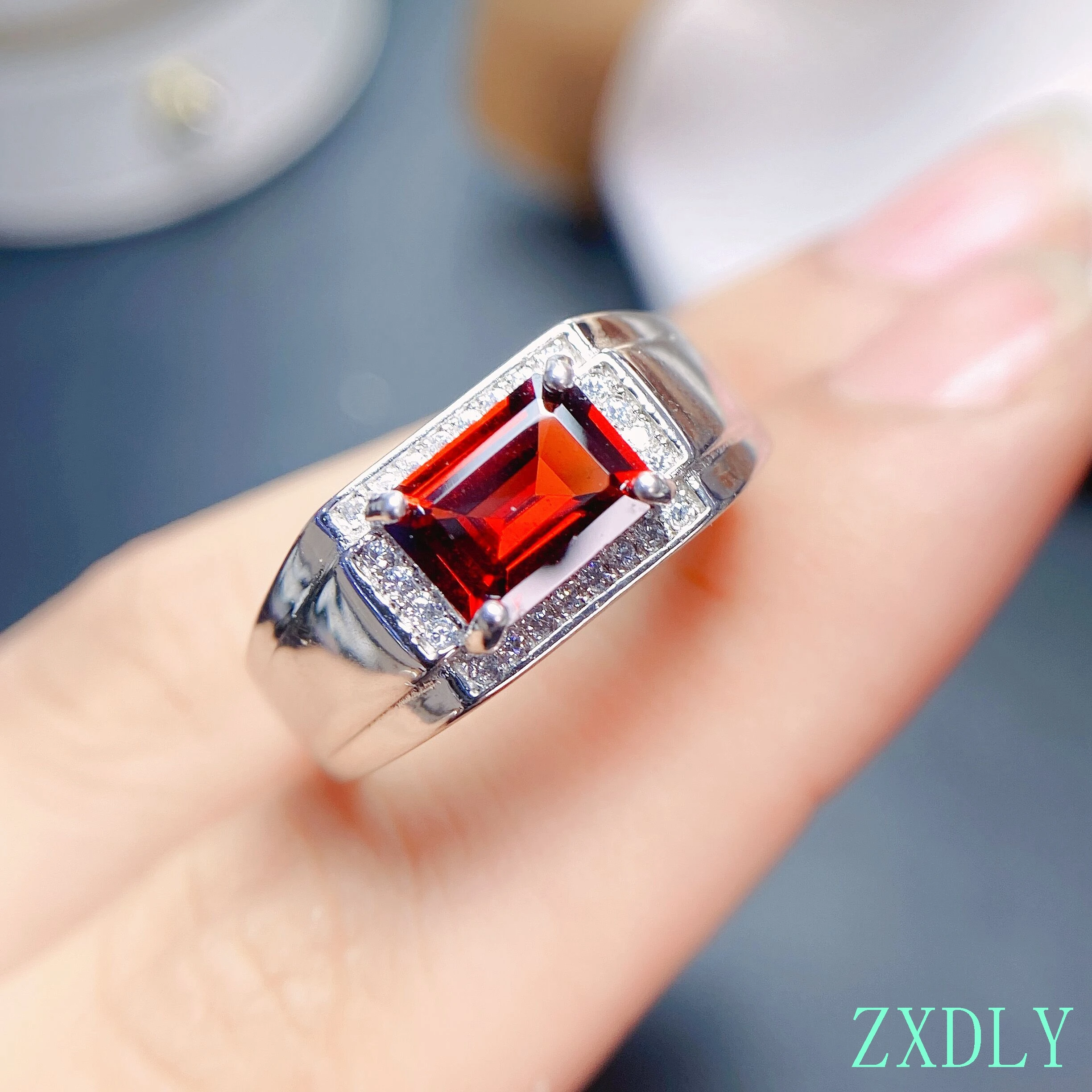 Garnet Rings For Men