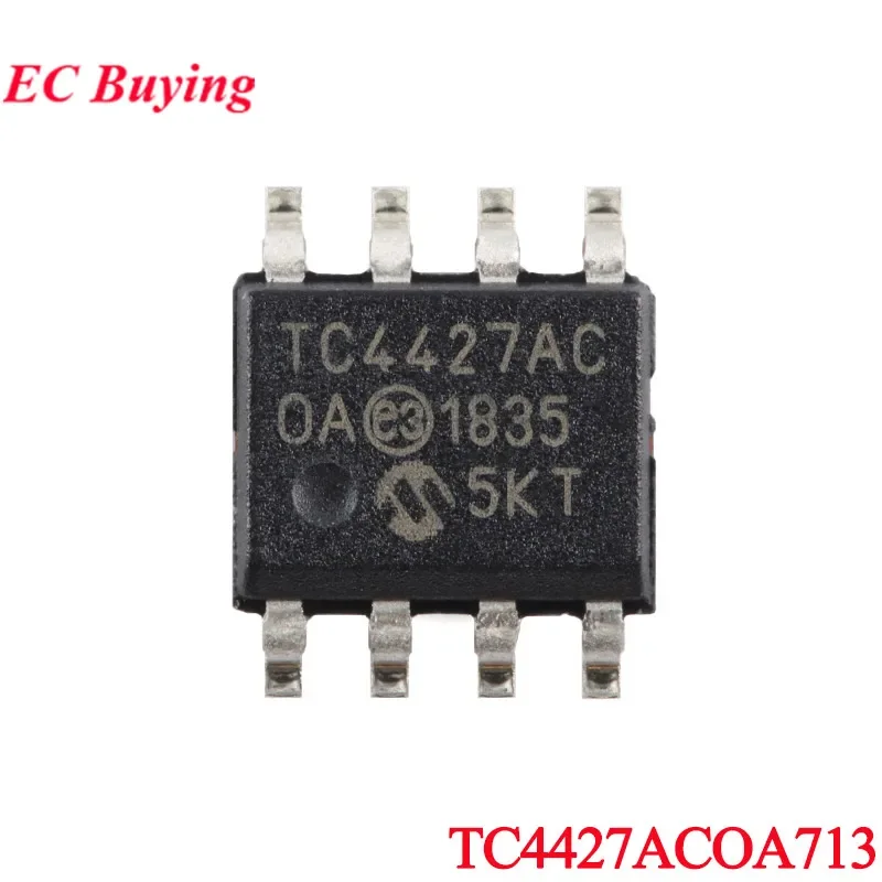 5 uds/1 ud TC4427AC TC4427ACOA TC4427ACOA713 TC4427A TC4427 SOIC-8 1.5A ...
