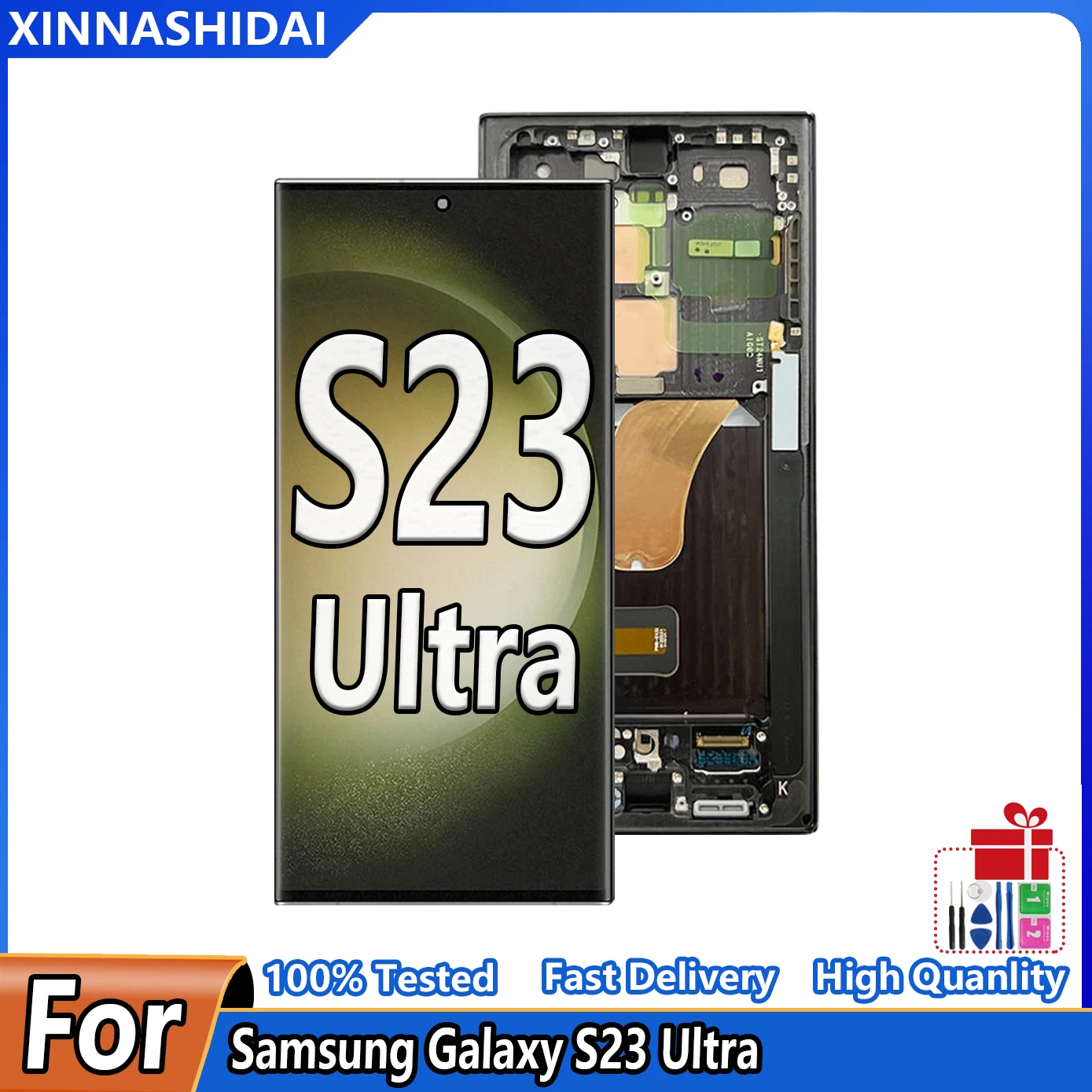 The-Tested-6-8-AMOLEDFor-Samsung-S23-Ultra-LCD-Touch-Screen-Digitizer ...
