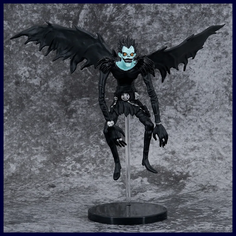 New Anime Death Note Figures Statue Ryuk Rem 23cm Pvc Action Figureine ...