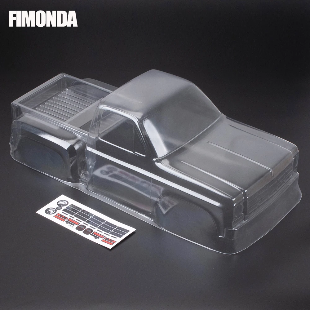 313mm Wheelbase Clear Cliffhanger Body With Stickers For, 54% OFF