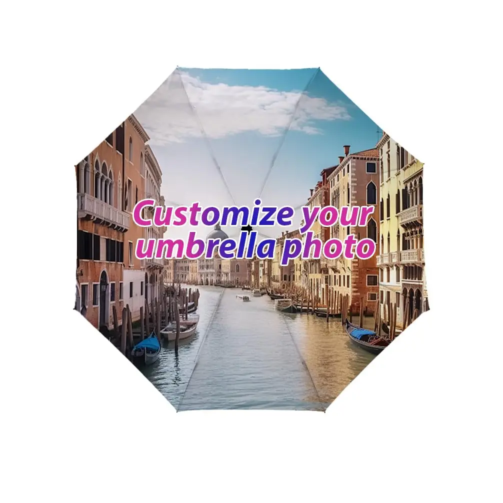 Custom Any Text Photo Umbrellas Personalized Umbrella with Photos ...