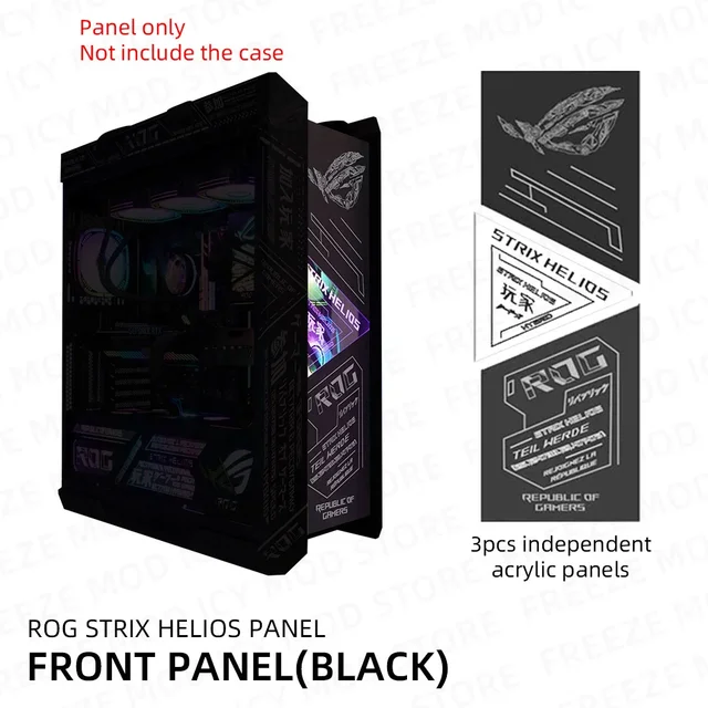 ASUS GX601 Front Panel Metal ROG Strix Helios Case Plate Replacement ...