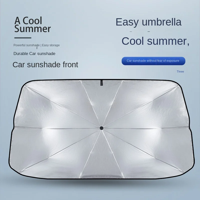 Car Sun Shade Protector Parasol Auto Front Window Sunshade Covers Car ...