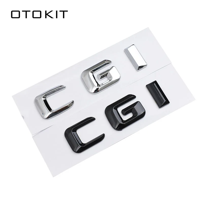 OTOKIT-1X-Chrome-Glossy-Black-CDI-CGI-Emblem-for-Mercedes-Benz-Car ...