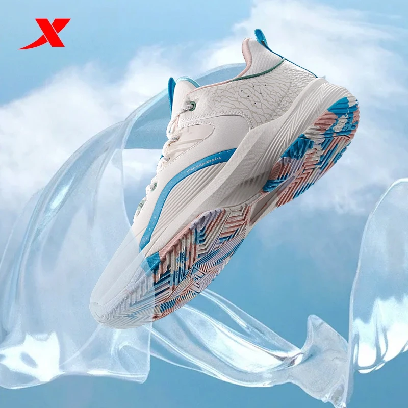 Xtep whirlig tênis de basquete masculino 2023 resistente ao desgaste ...
