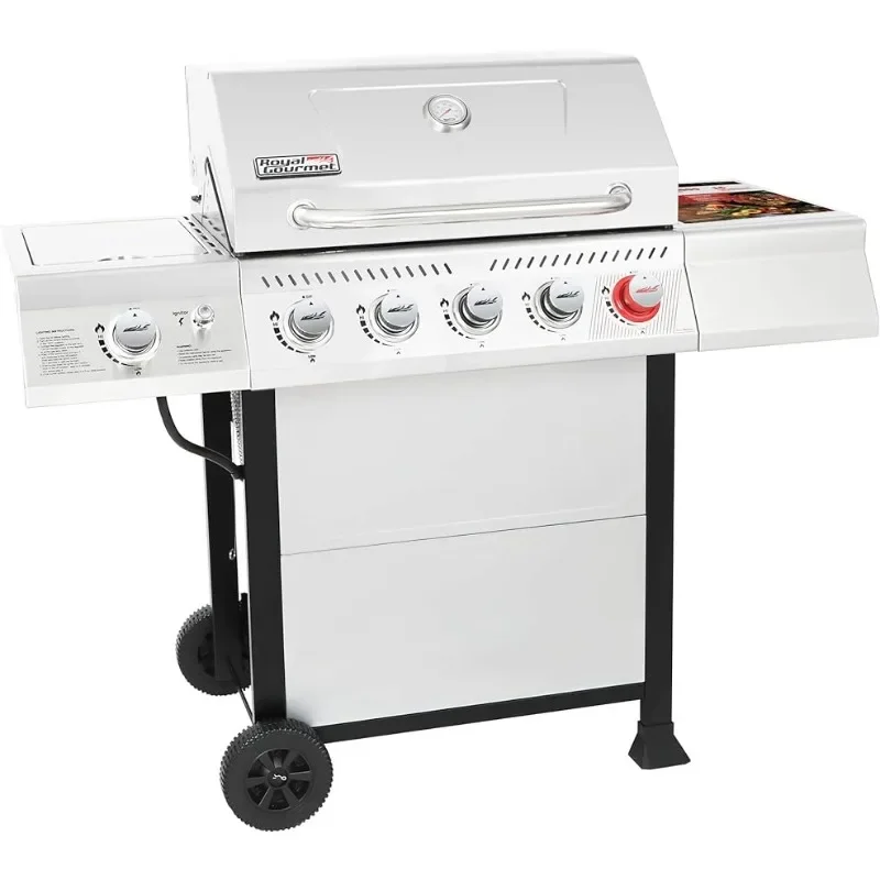 Royal-Gourmet-GA5401T-5-Burner-BBQ-Propane-Grill-with-Sear-Burner-and ...