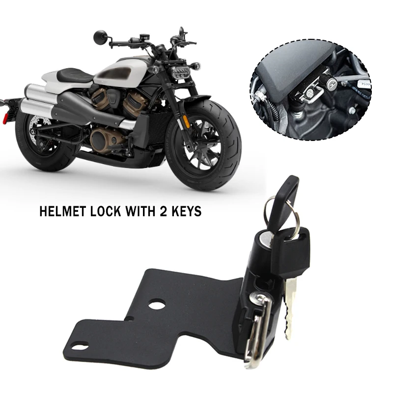 Fit-For-HARLEY-SportsterS-RH1250S-2021-NIGHTSTER-RH975-2022-Helmet-Lock ...