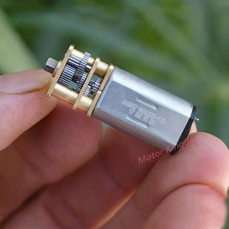 DC-5V-12V-Micro-N30-Full-Metal-Gearbox-Gear-Motor-9V-30RPM-Slow-Speed ...