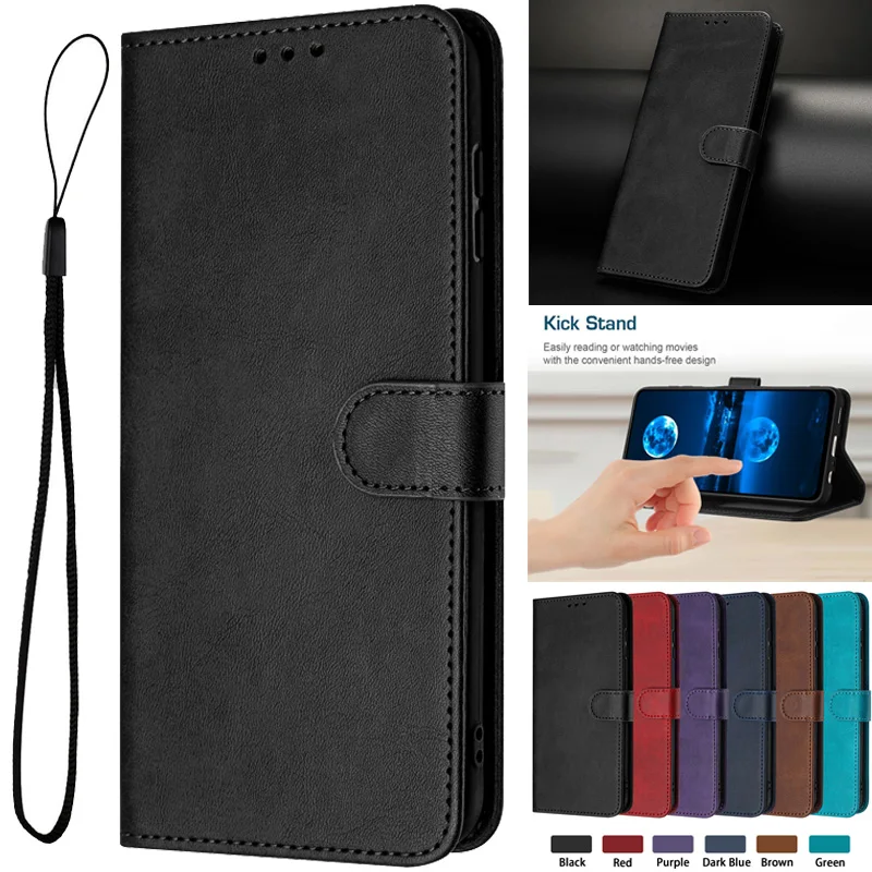 Classic-Business-Flip-Leather-Phone-Case-For-Motorola-Moto-G64-G34-G84 ...