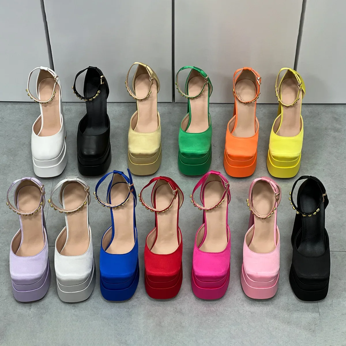 High-Heel-Luxury-Shoes-Brand-Slipper-Summer-Pumps-Desinger-PU-Leather ...