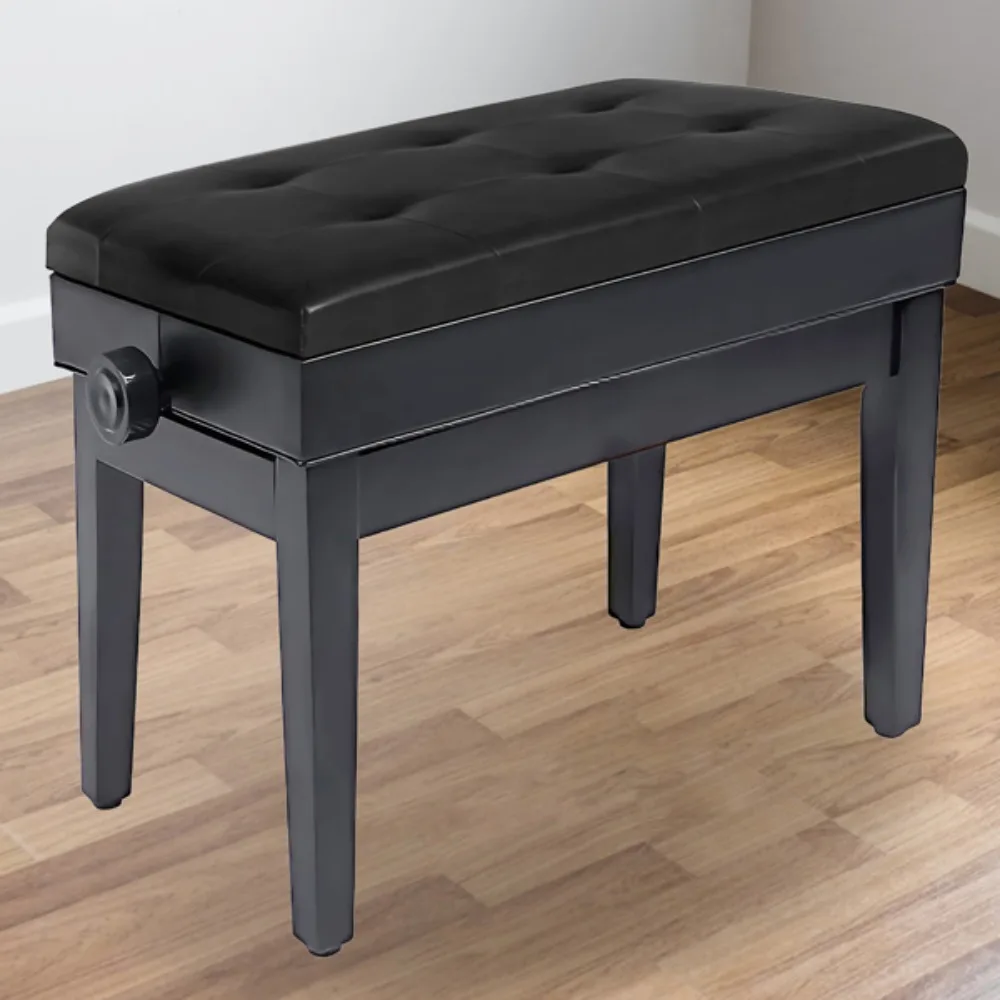 Adjustable-Piano-StoolWooden-Piano-Stool-with-Music-Storage-and-Height ...
