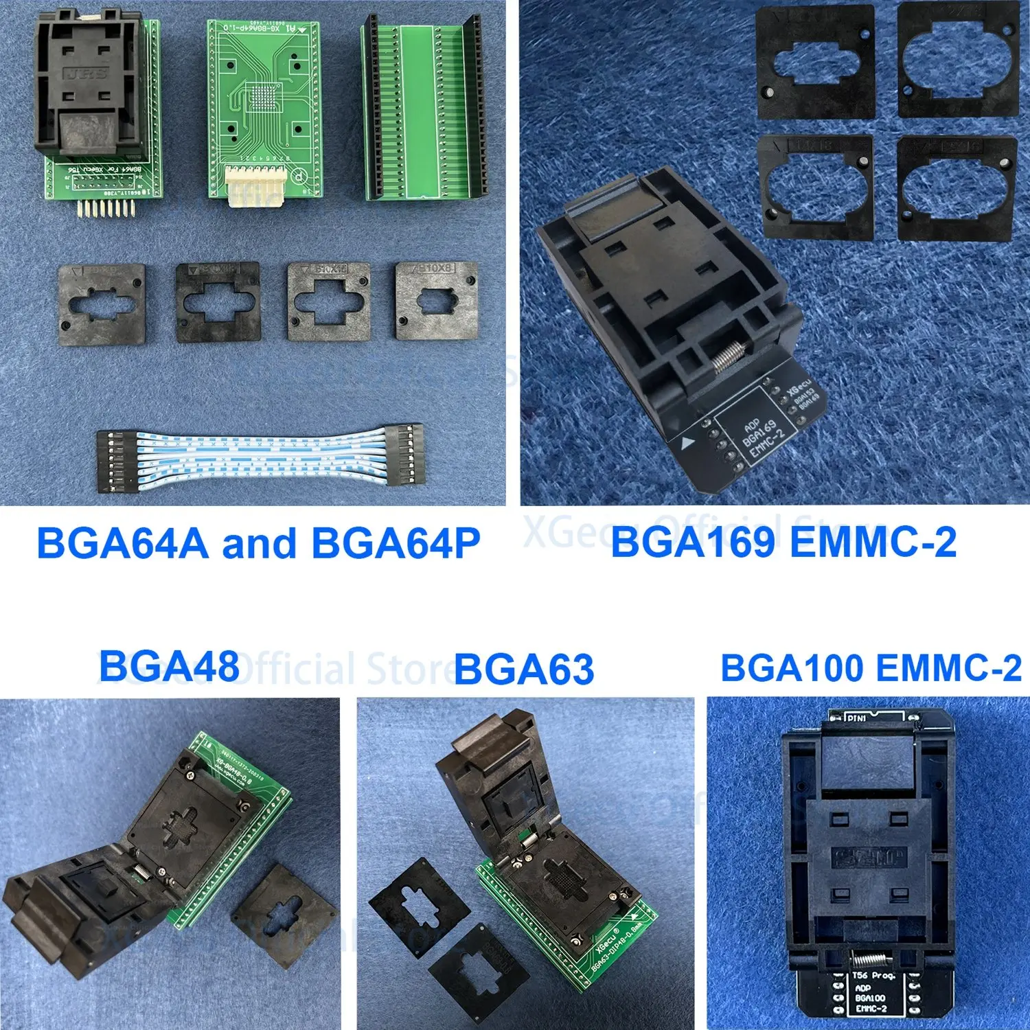 BGA48-DIP48-BGA63-DIP48-BGA64-DIP48-BGA152-169-EMMC-2-BGA100-DIP48-adapter-only-for-XGecu.jpg
