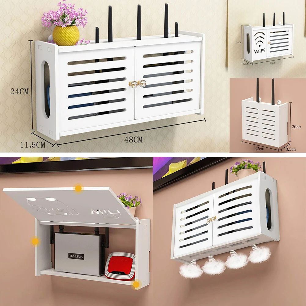 New Wireless Wifi Router Storage Box Living Room Socket Wifi Decoration ...