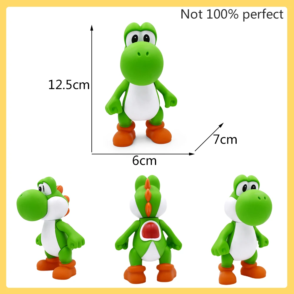 Figura de acción de Super Mario Bros Luigi, modelo de juguete de Bowser ...