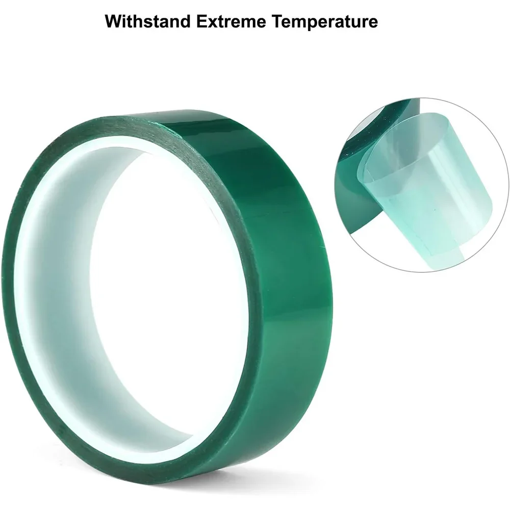 High Temperature Green Powder Coating Masking PET Tape, Ideal for ...