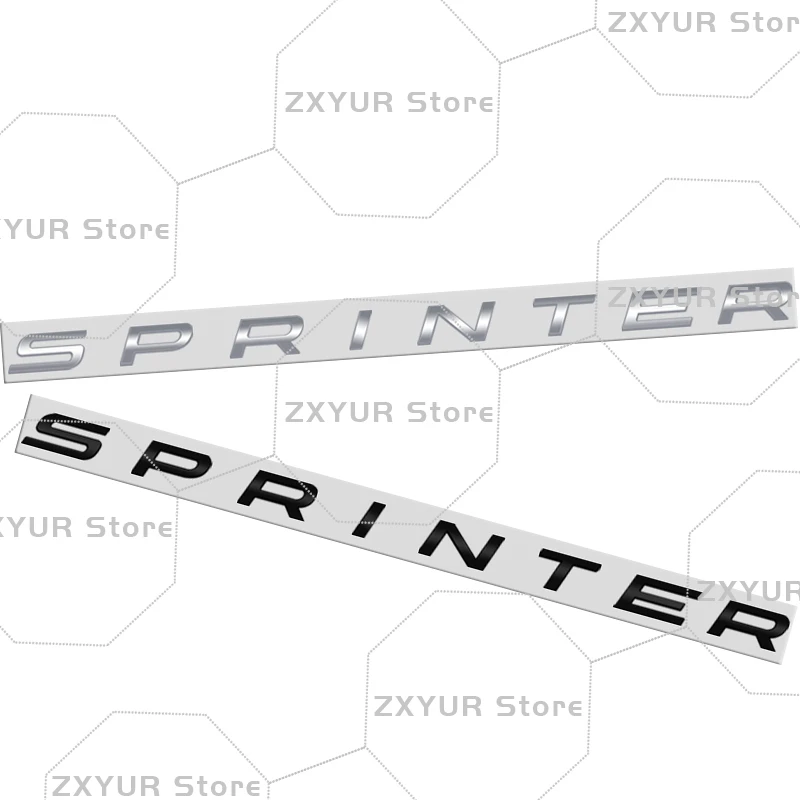 Metal-Sprinter-Emblem-Car-Front-Hood-Sticker-Letter-Badge-Decal-Body ...