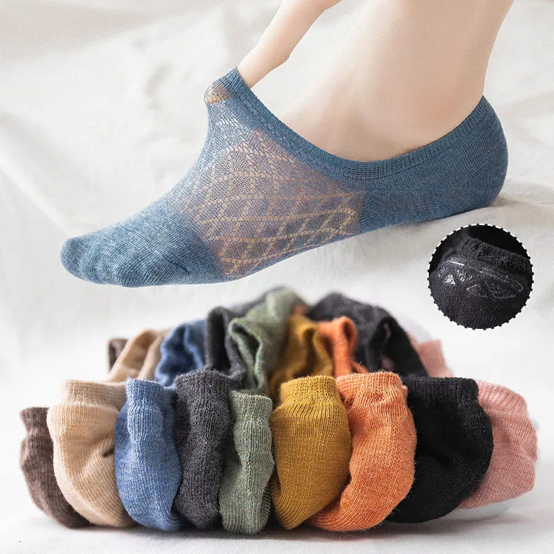 5-Pairs-Lot-Spring-And-Summer-New-Women-s-Fresh-Shallow-Mouth-Socks ...