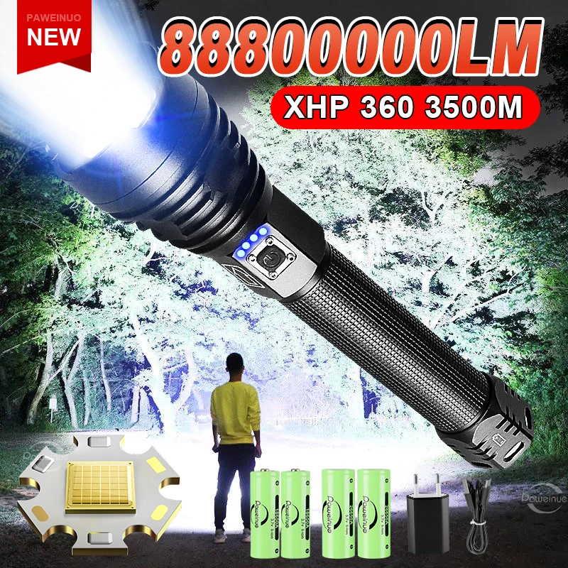High Power 18650 Flash Light | Zoomable Flash Lamp 18650 | Led ...