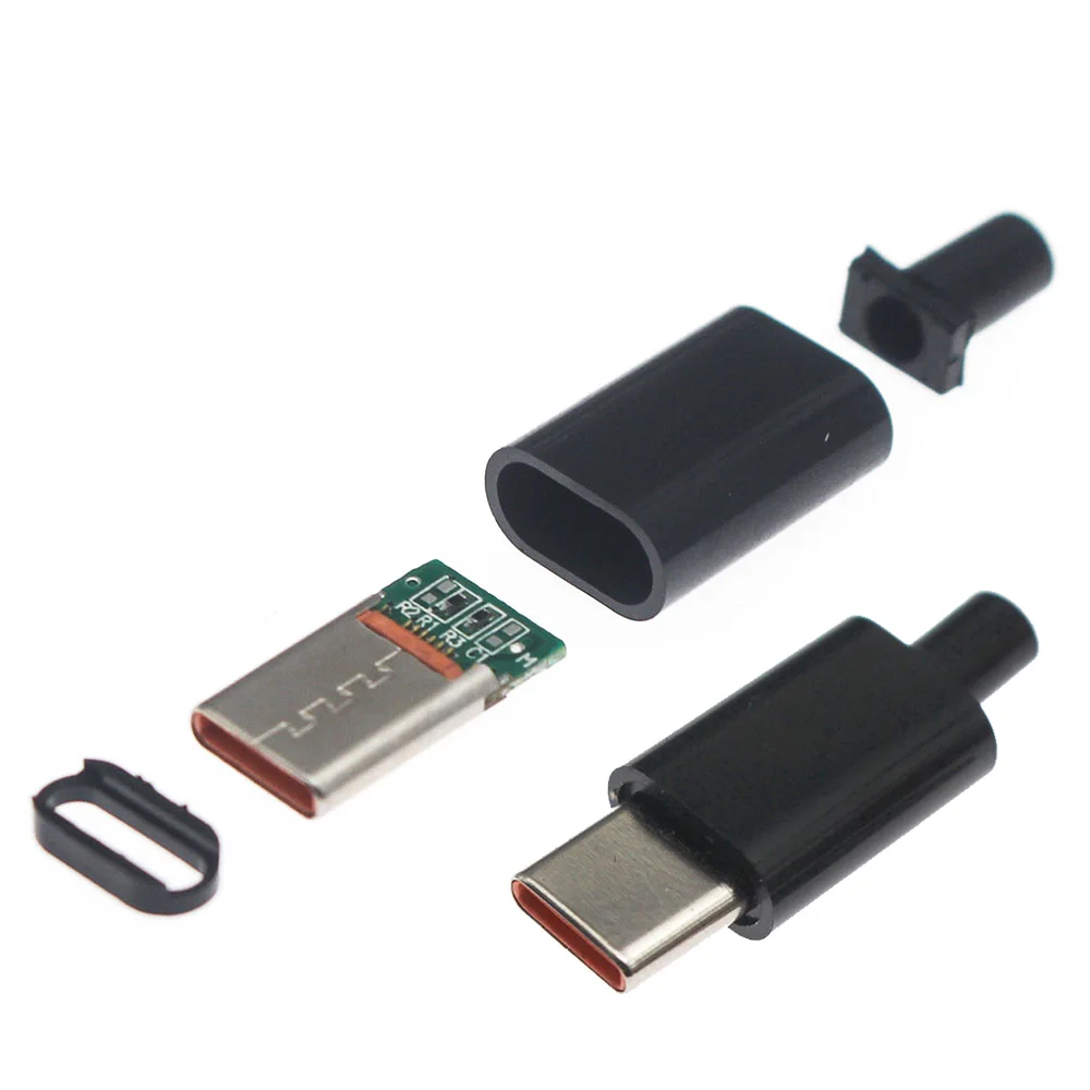 50set-Lot-Type-C-usb3-1-3A-5A-Fast-charging-Connectors-Male-Jack-Tail ...