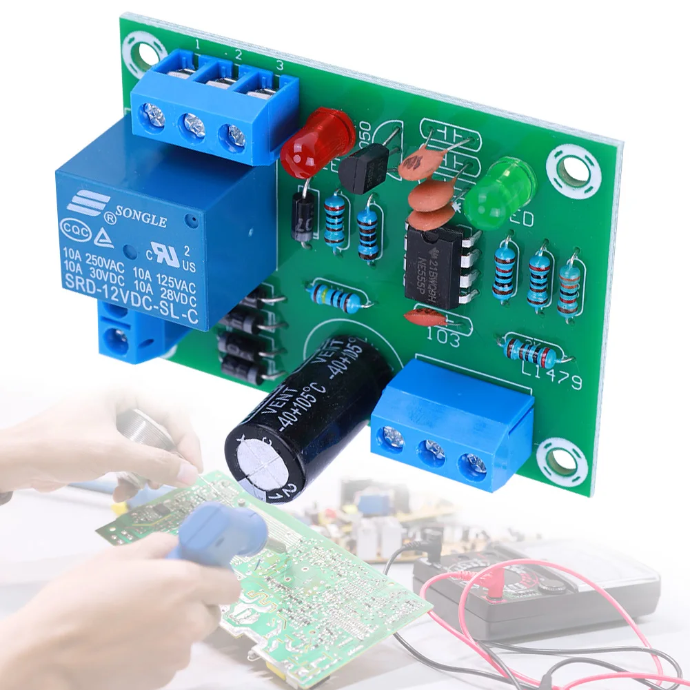DC-12V-10A-Liquid-Level-Controller-Sensor-Module-Water-Level-Controller ...