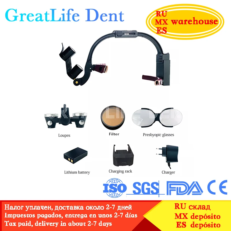 GreatLife-Dent-Magnification-Binocular-Loupes-Dentisit-2-5X-3-5X ...