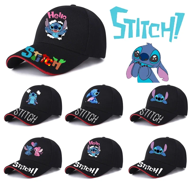Disney-Stitch-Men-Baseball-Caps-Cartoon-Embroidered-Couple-Hat-Summer ...