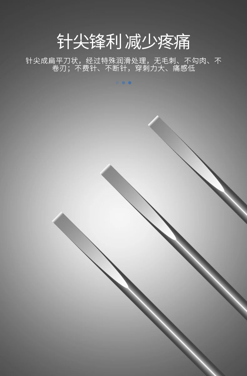 0,40 x 40 mm-100Pcs-Box Aluminum Handle Micro Knife Needle Medical ...