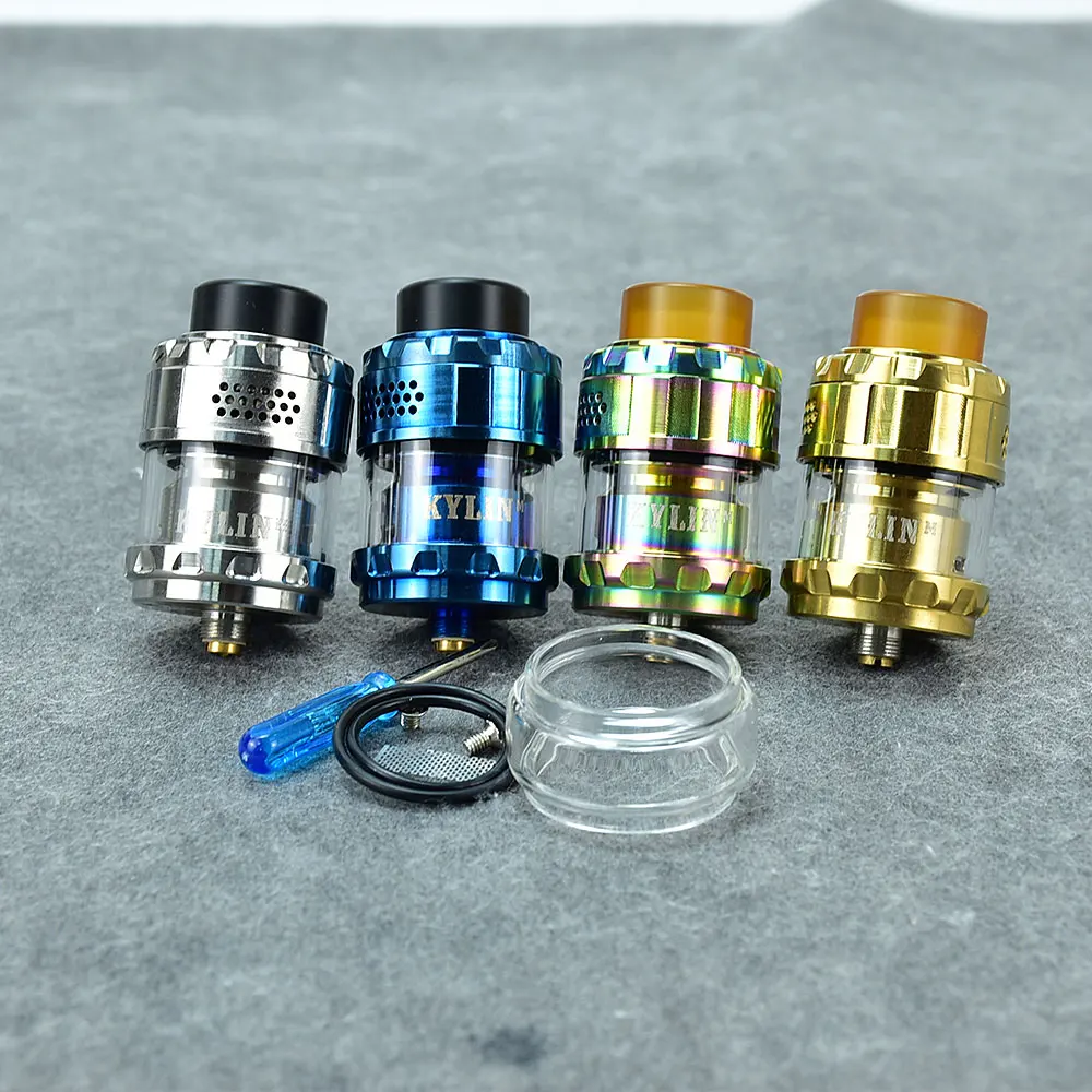 Kylin M RTA Base 24mm kylin V2 RTA 3ml/4.5ml Tank Top airflow Vaporizer ...