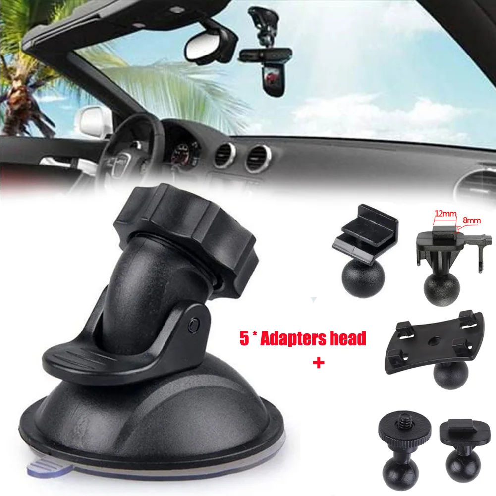 Car Suction Cup Fordash Cam Holder Vehicle Video Recorder On Windshield ...