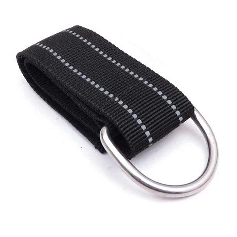 Scuba-Diving-Wrist-Band-Nylon-Webbing-Belt-With-Sticker-Stainless-Steel ...