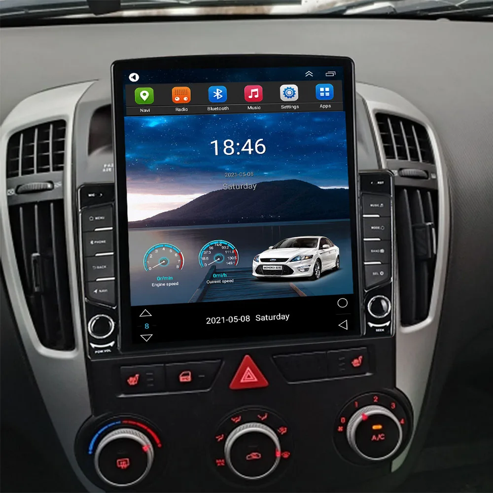 Radio Multimedia con GPS para coche, reproductor de vídeo con Android ...