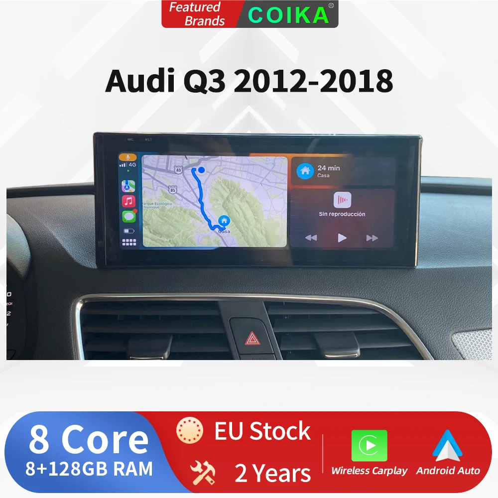 8-Core-Android-12-System-Car-Multimedia-Stereo-For-Audi-Q3-2012-2018 ...