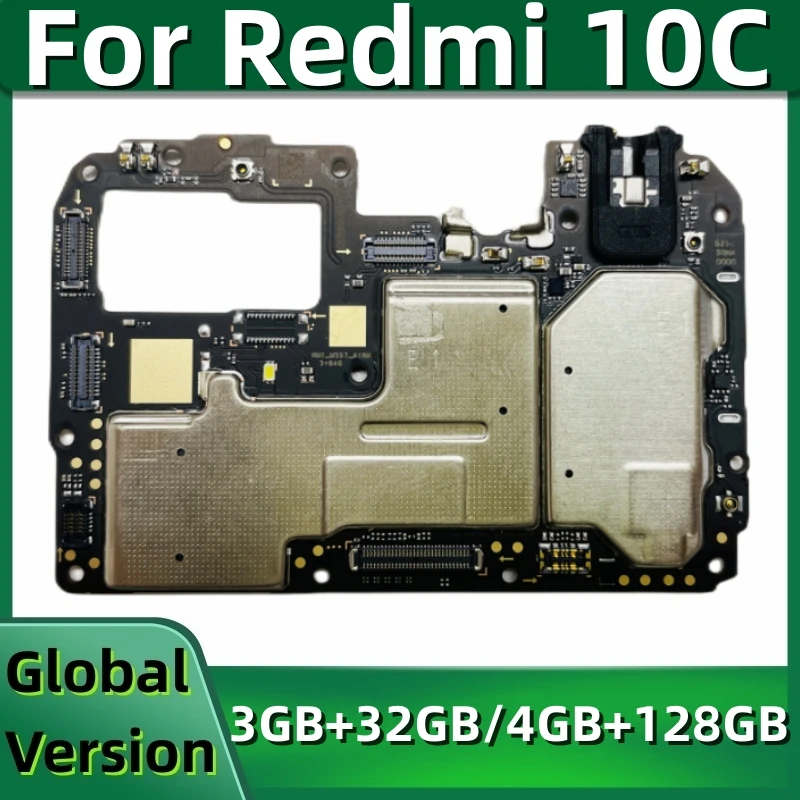 Mainboard-PCB-Module-for-Xiaomi-Redmi-10C-Unlocked-Logic-Board-with-Google-Playstore-Installed ...