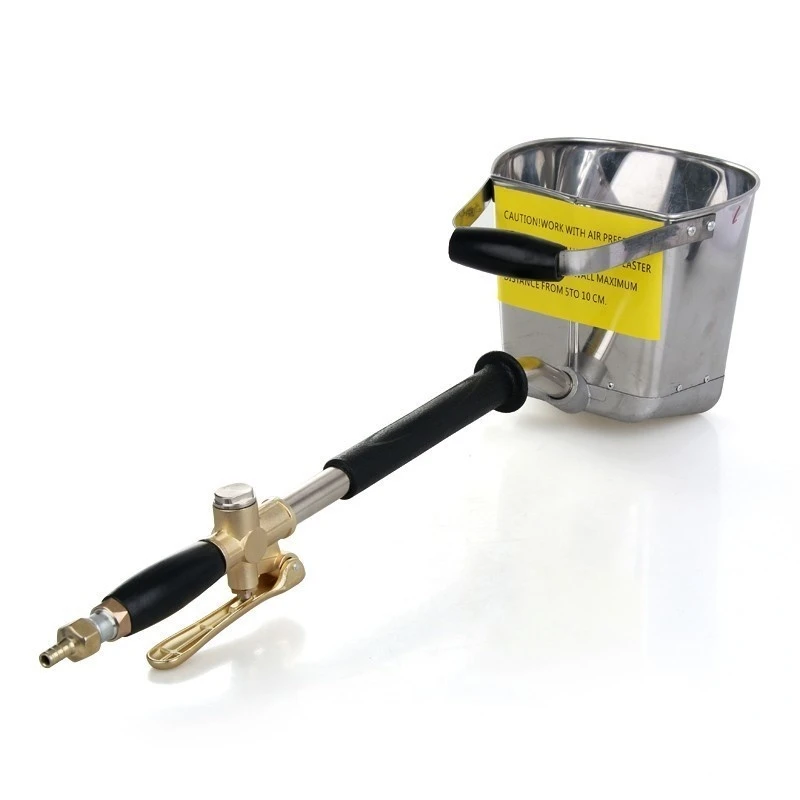 4 5L Mortel Cement Spuitpistool Met Hopper Emmer Beton, Muur Stucwerk ...