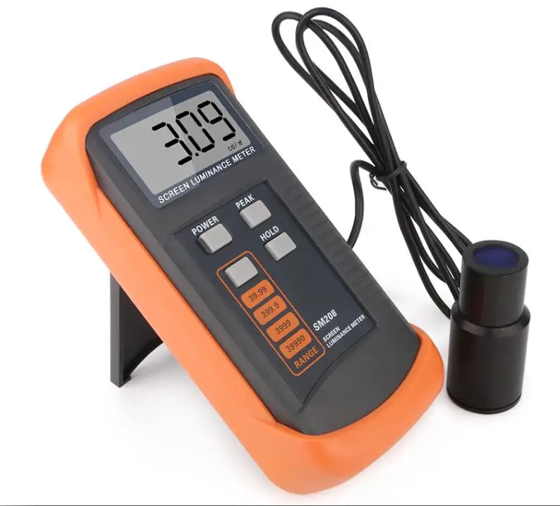 SM208 Portable Luminance Meter Screen Brightness Meter Mini Light ...