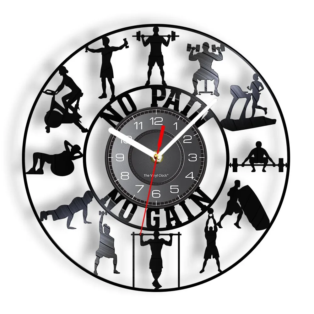 Bodybuilding-Kettlebell-GYM-Sign-Wall-Clock-Weightlifting-Workout-Vinyl ...