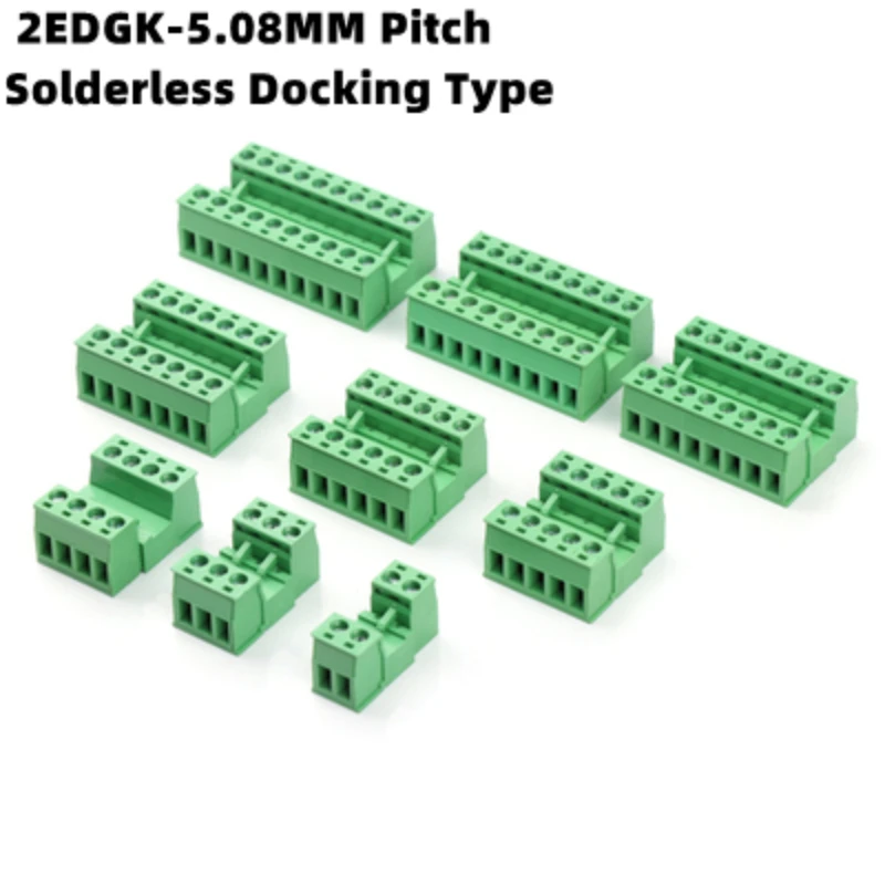 1Sets-Solderless-Docking-type-2EDG-5-08MM-Screw-Terminal-Block ...